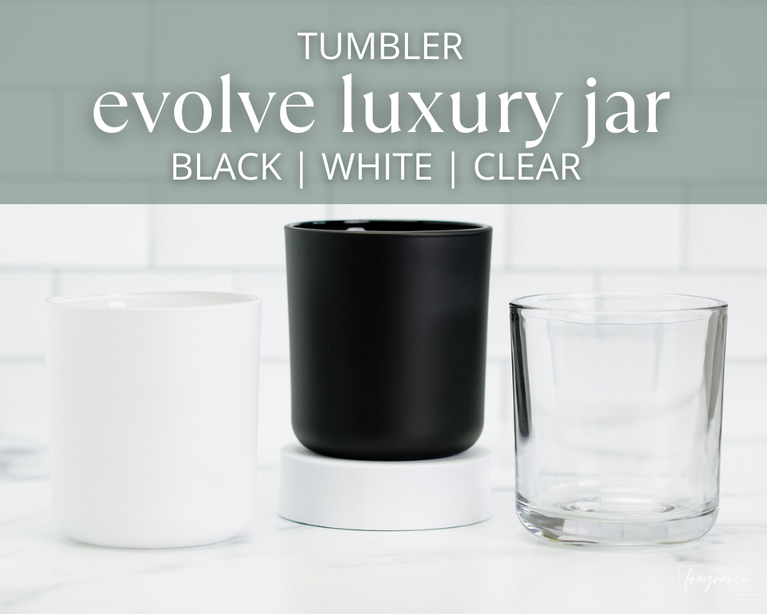 Evolve Candle Vessel | Luxury Tumbler Jar – Midwest Fragrance Company
