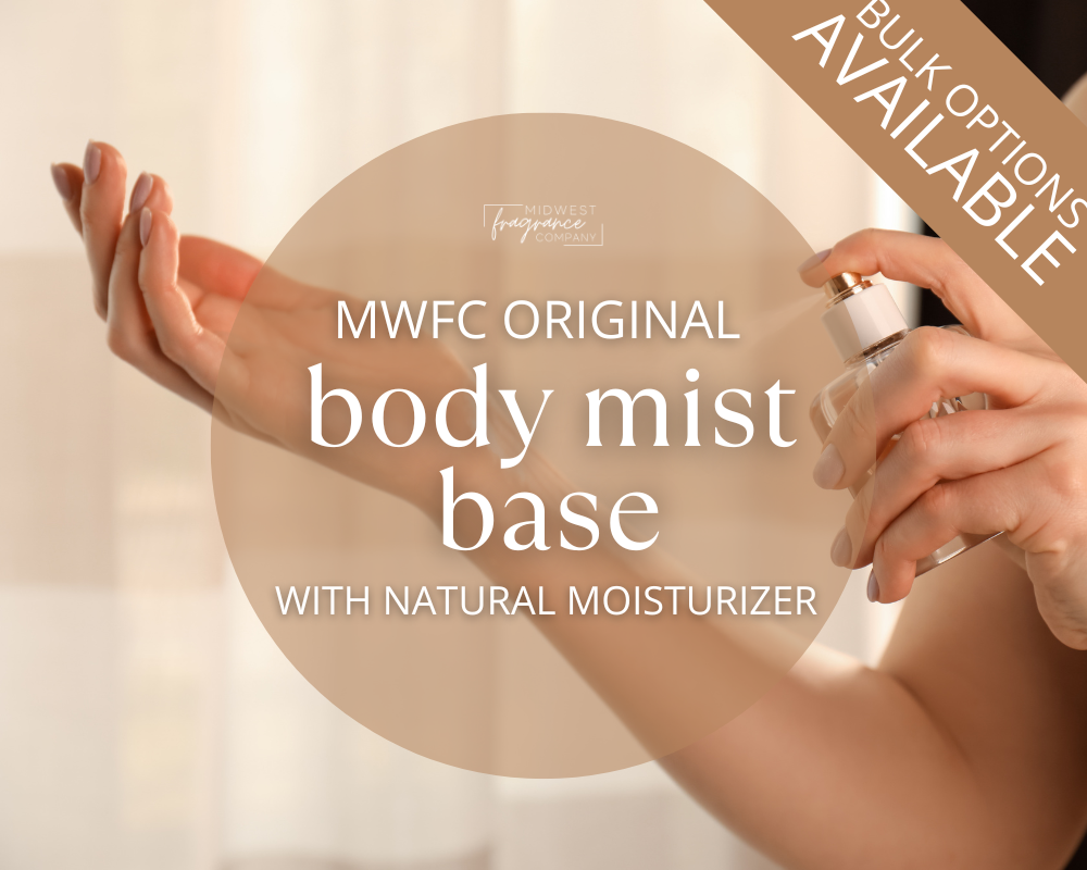 Body Mist Base | Natural Moisturizer – Midwest Fragrance Company
