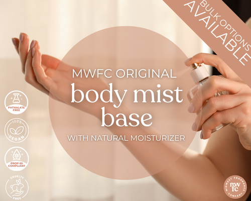 Body Mist Base | Natural Moisturizer – Midwest Fragrance Company