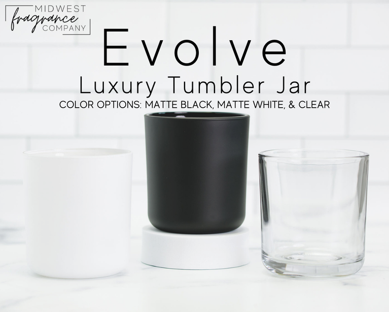 Evolve Vessel Collection | Luxury Tumbler Jar – Midwest Fragrance Company