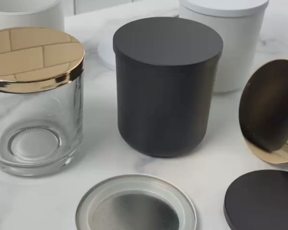Evolve Candle Lids | Metal – Midwest Fragrance Company